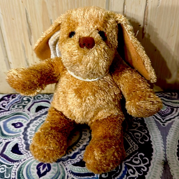 Gund | Toys | Vintage Gund Plush Dog With Angel Wings Stardust | Poshmark